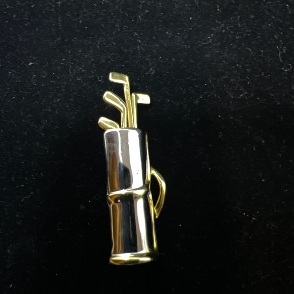 Unbranded | Jewelry | Vintage Gold Tone And Silver Tone Golf Brooch 486 ...